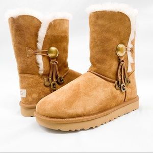 UGG | Shoes | Ugg Bailey Button Ugg Charm Boots | Poshmark